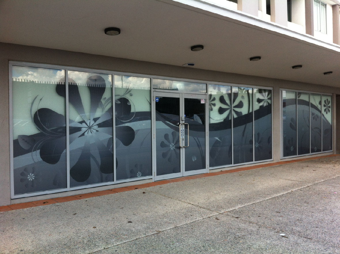 Metallic Silver Overlaid Window Films - Reverse Applied - Coloursplash